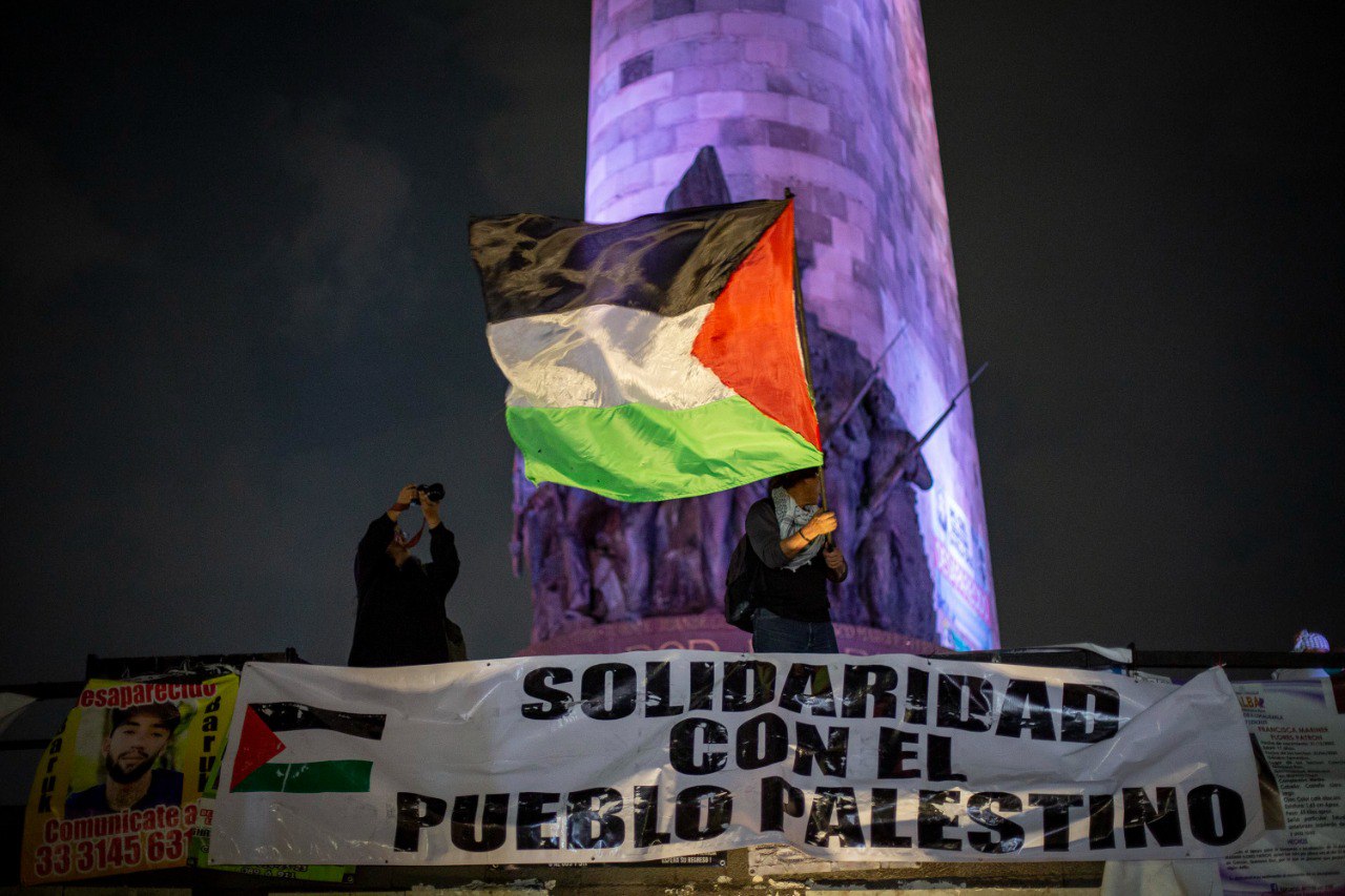 Marchan por sexta ocasión en Guadalajara por Palestina libre | Zona Docs